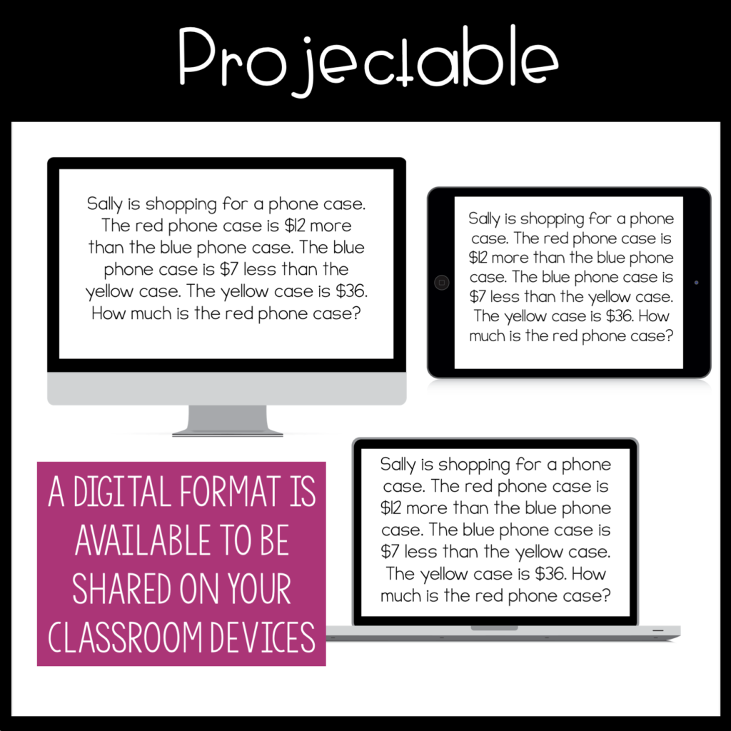 Developing critical thinking skills with multi-step word problems