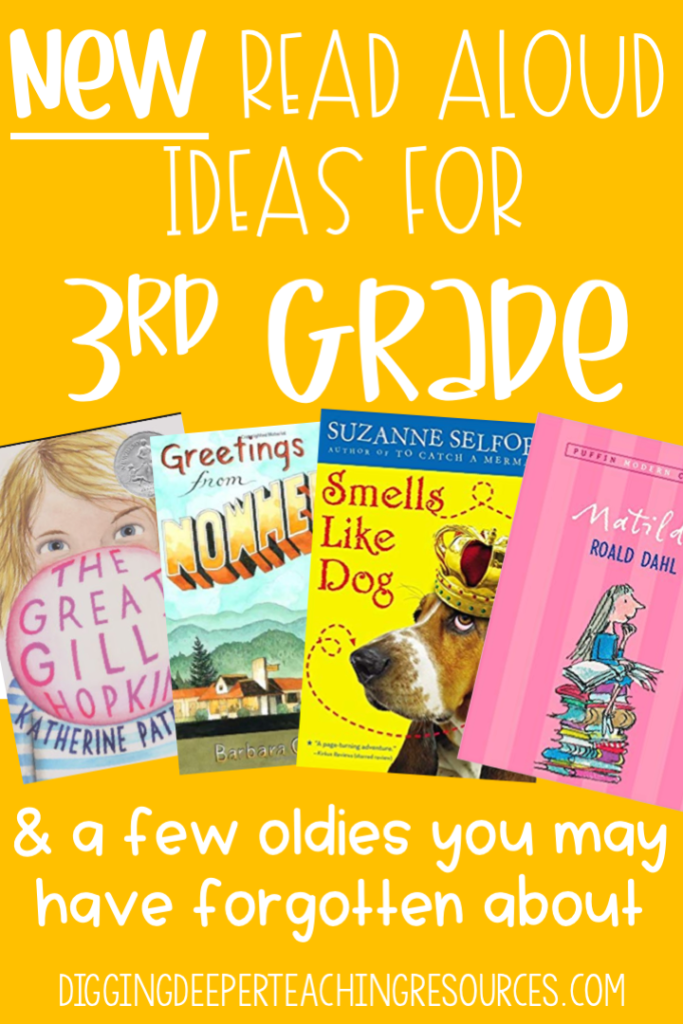 New read aloud ideas for 3rd grade