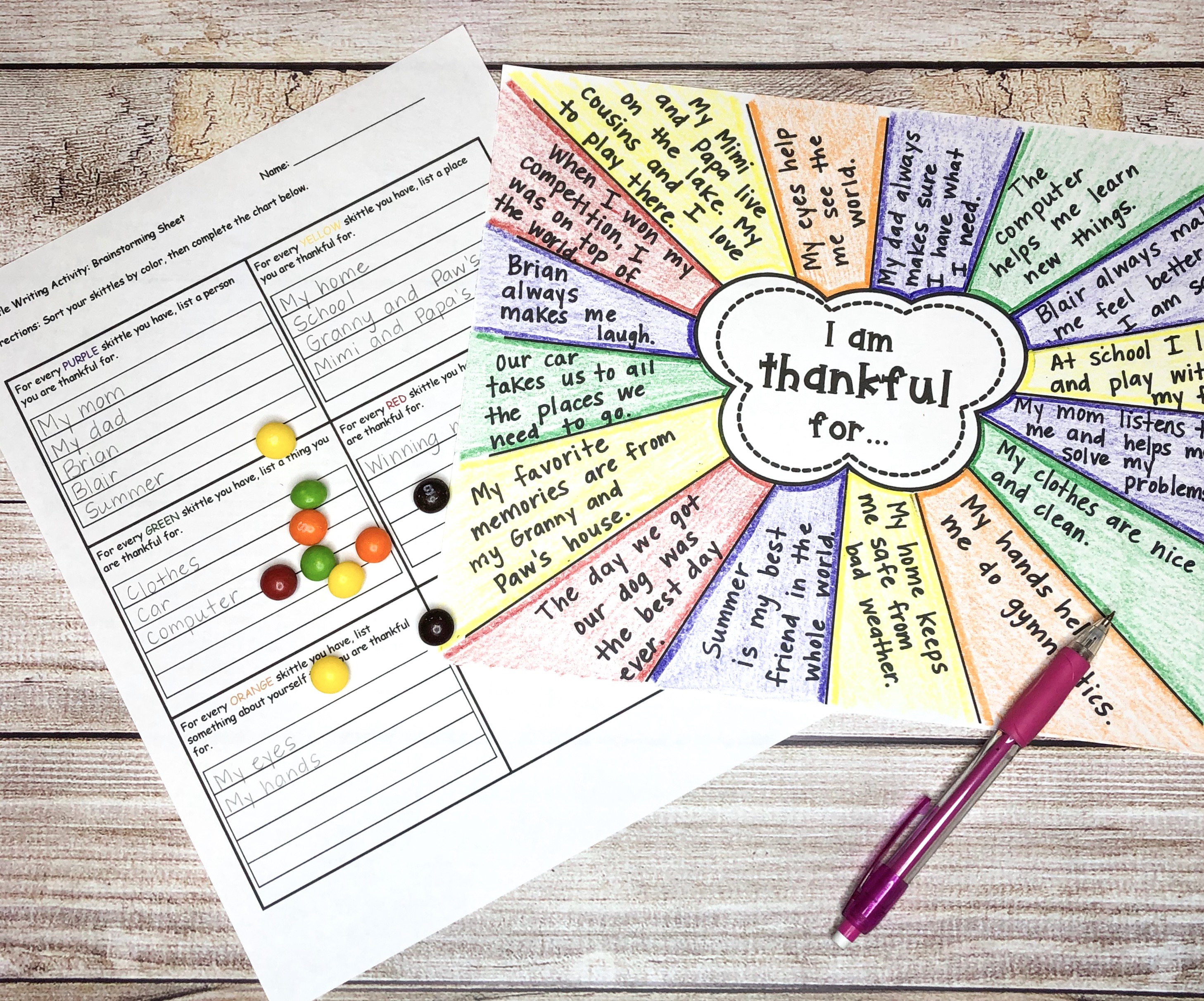 A Thanksgiving Writing Project Your Big Kids Will Love