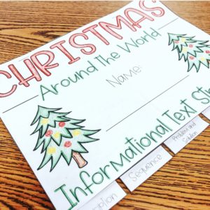 Christmas Around the World: Informational Text Structure Book