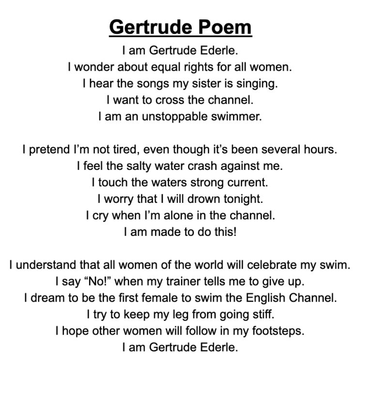 Easy and Effective Biography Response Poems