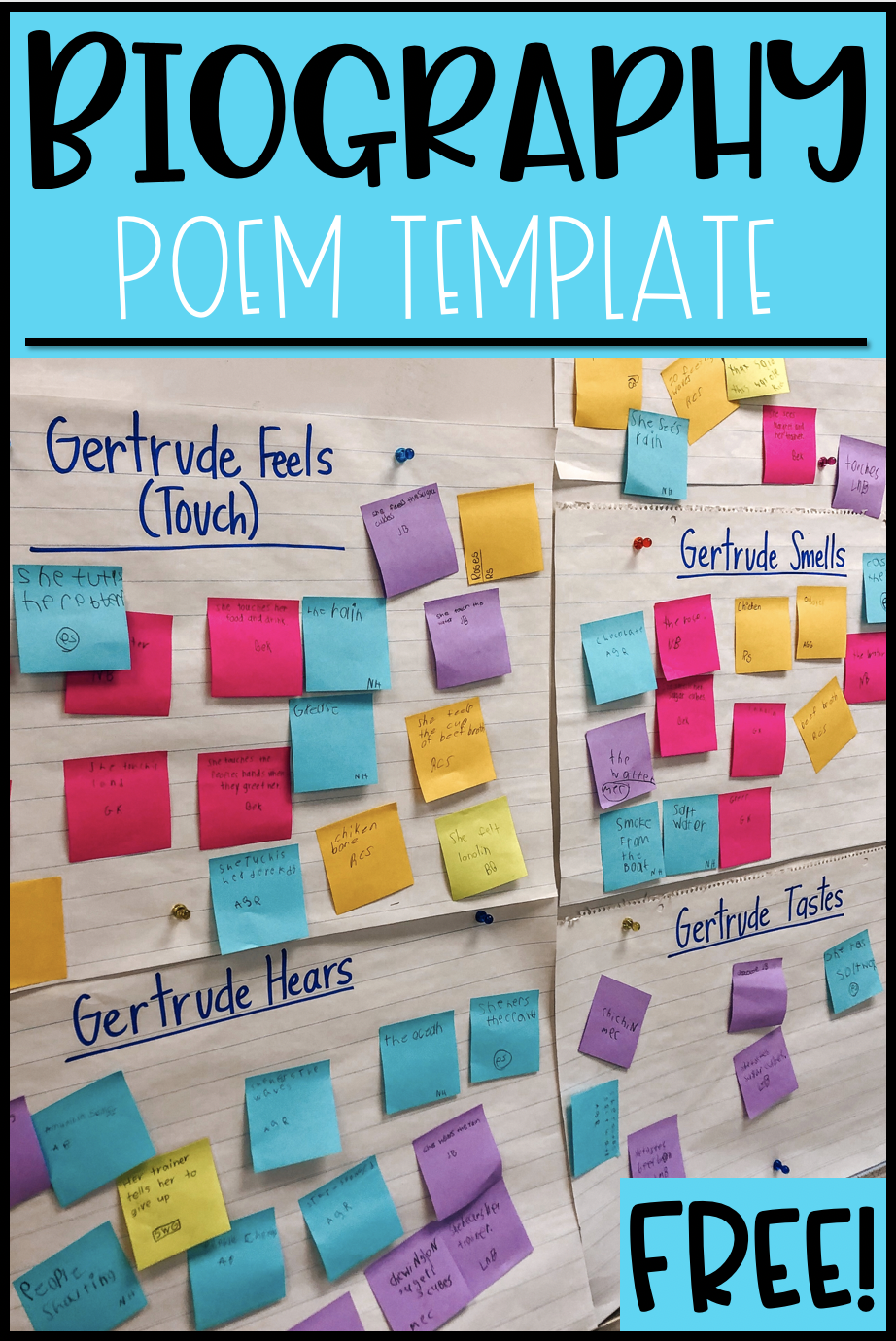 Easy and Effective Biography Response Poems