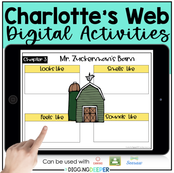 Charlotte's Web Book Activities that will Excite Your Students