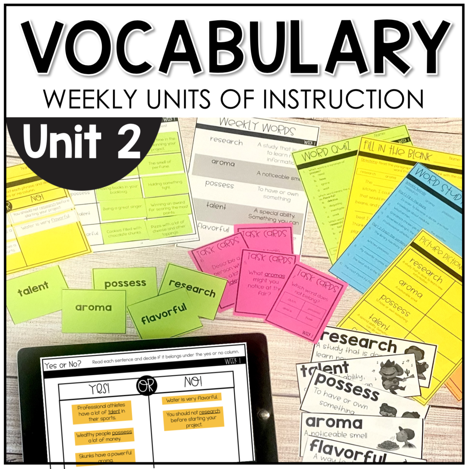 The Best Weekly Vocabulary Activities to Amp up your Instruction