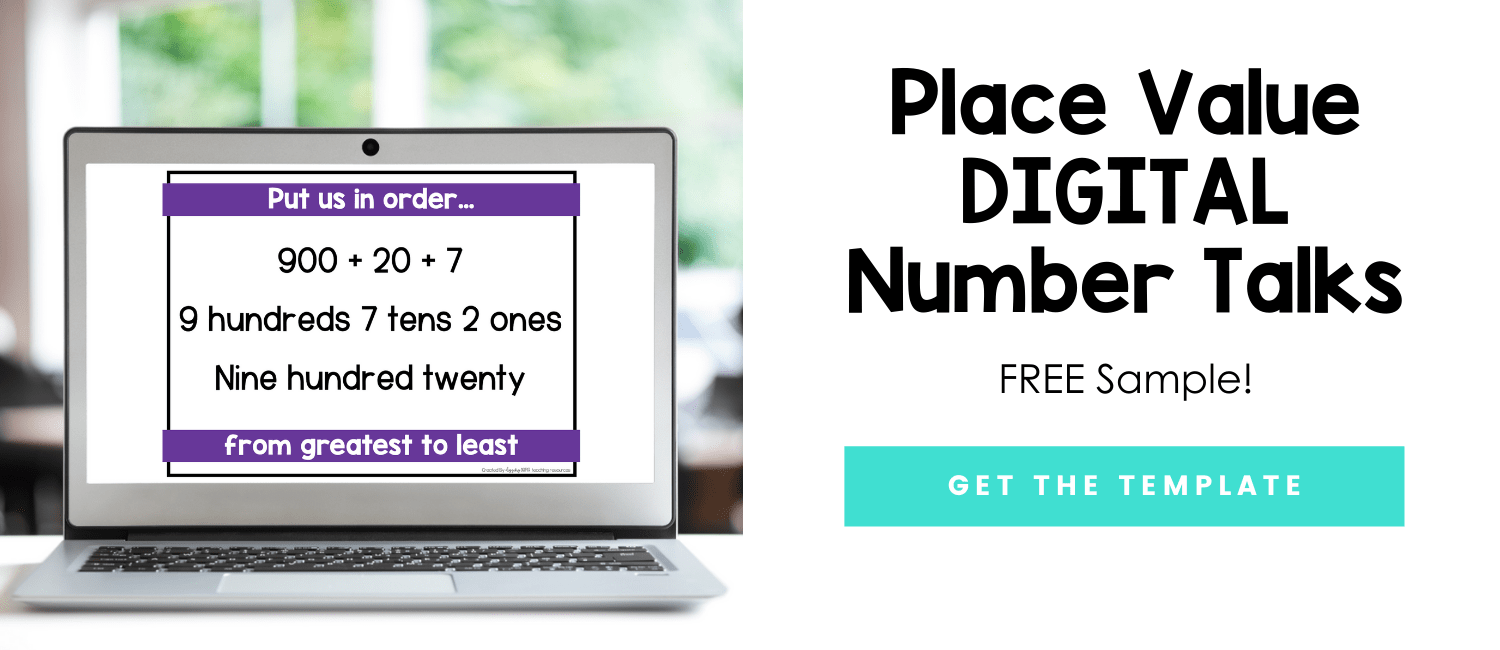 How to Get Started with Number Talks at the Beginning of the Year